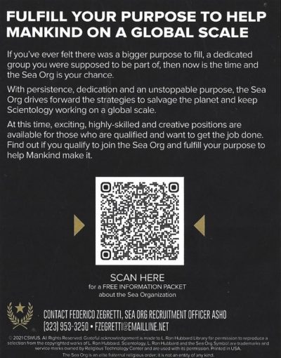 Scientology’s new campaign to get you to sign its billion-year contract ...